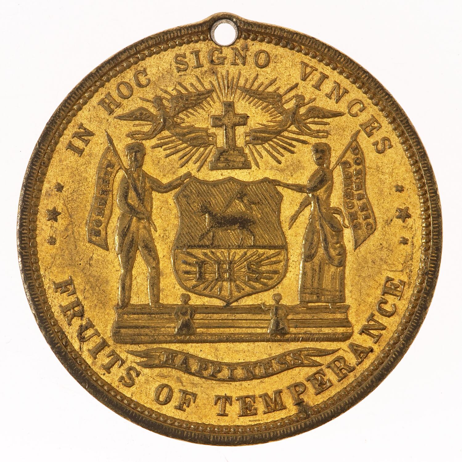 Medal - Roman Catholic Total Abstinence Pledge, Australia, circa 1885