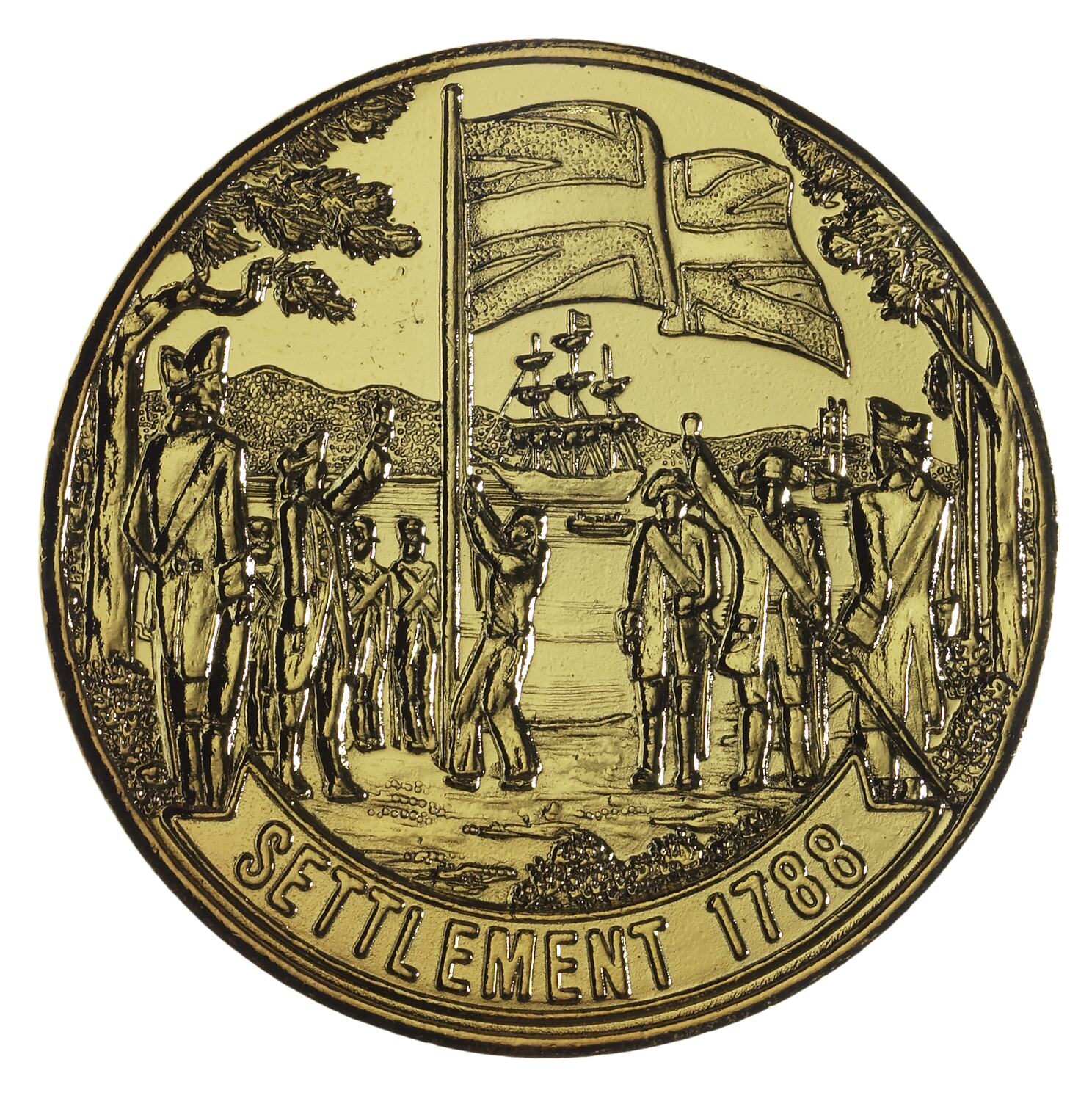Medal - Australian Bicentenary, P.J. Downie Ltd, Australia, 1988