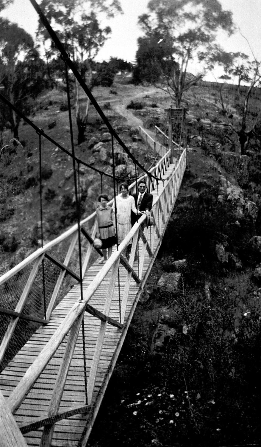 Negative - Hepburn Springs, Victoria, 1927