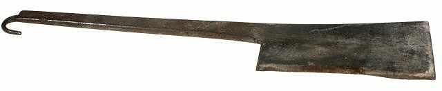 Butcher's Cleaver - Whitehouse Cornelius & Sons, Metal with Hook, circa ...