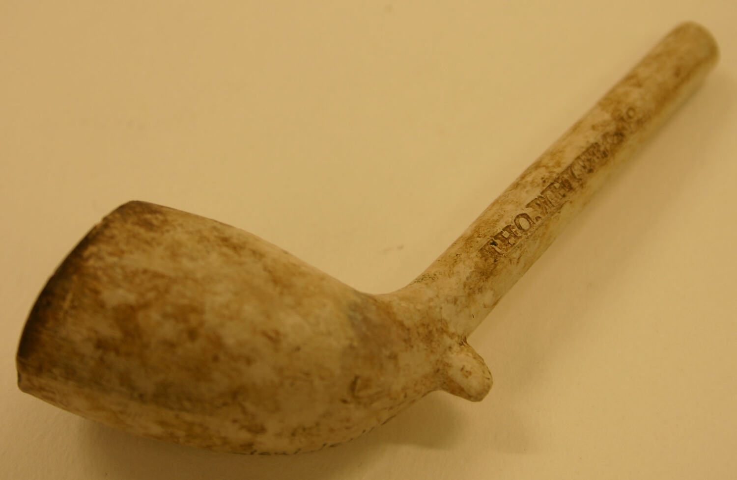 Pipe - Clay, Thomas White and Co., Edinburgh, 1823-1876 (Part)