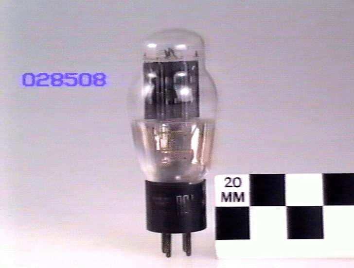 Electronic Valve - RCA, Triode, Type 6A3, circa 1940