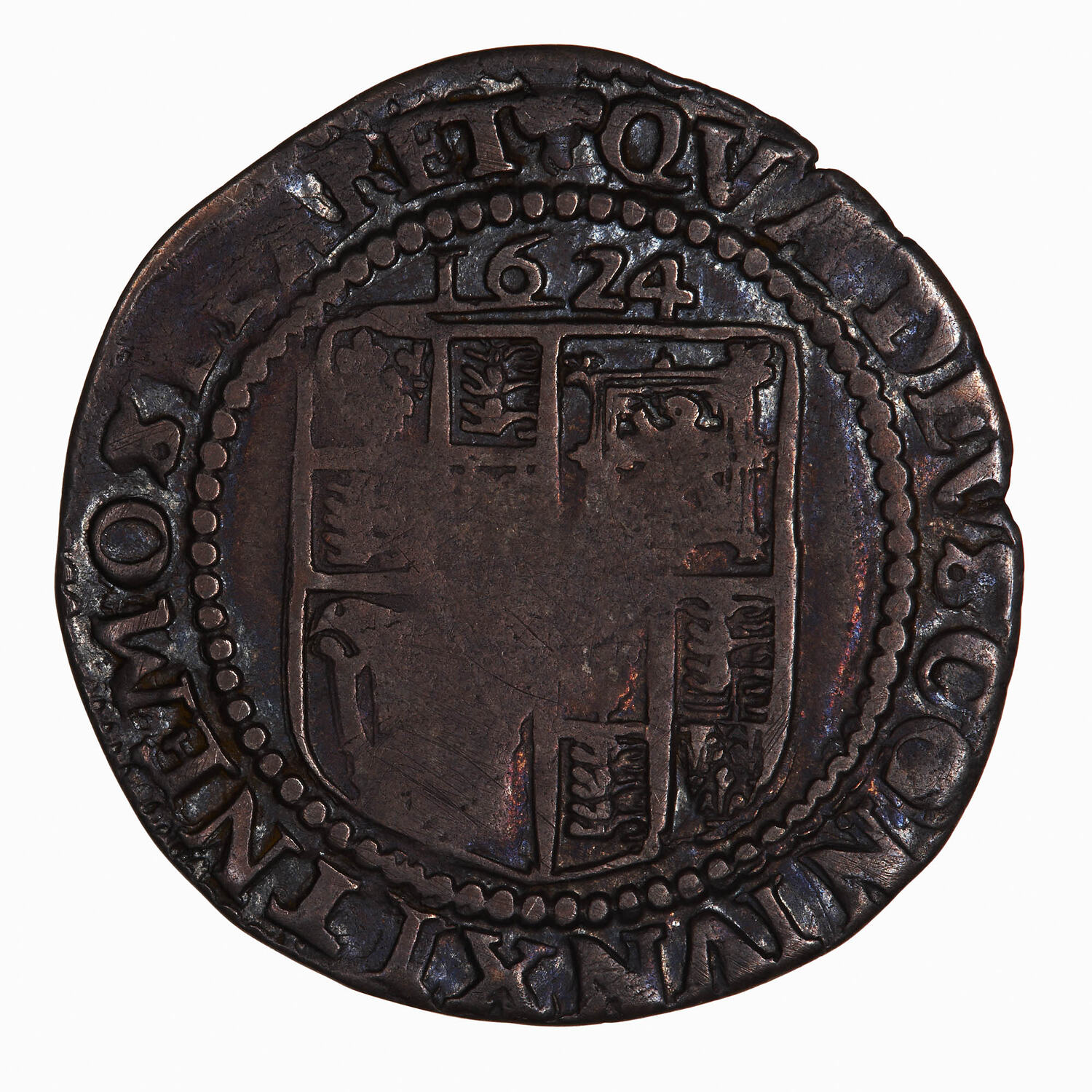 Coin - Sixpence, James I, England, Great Britain, 1624