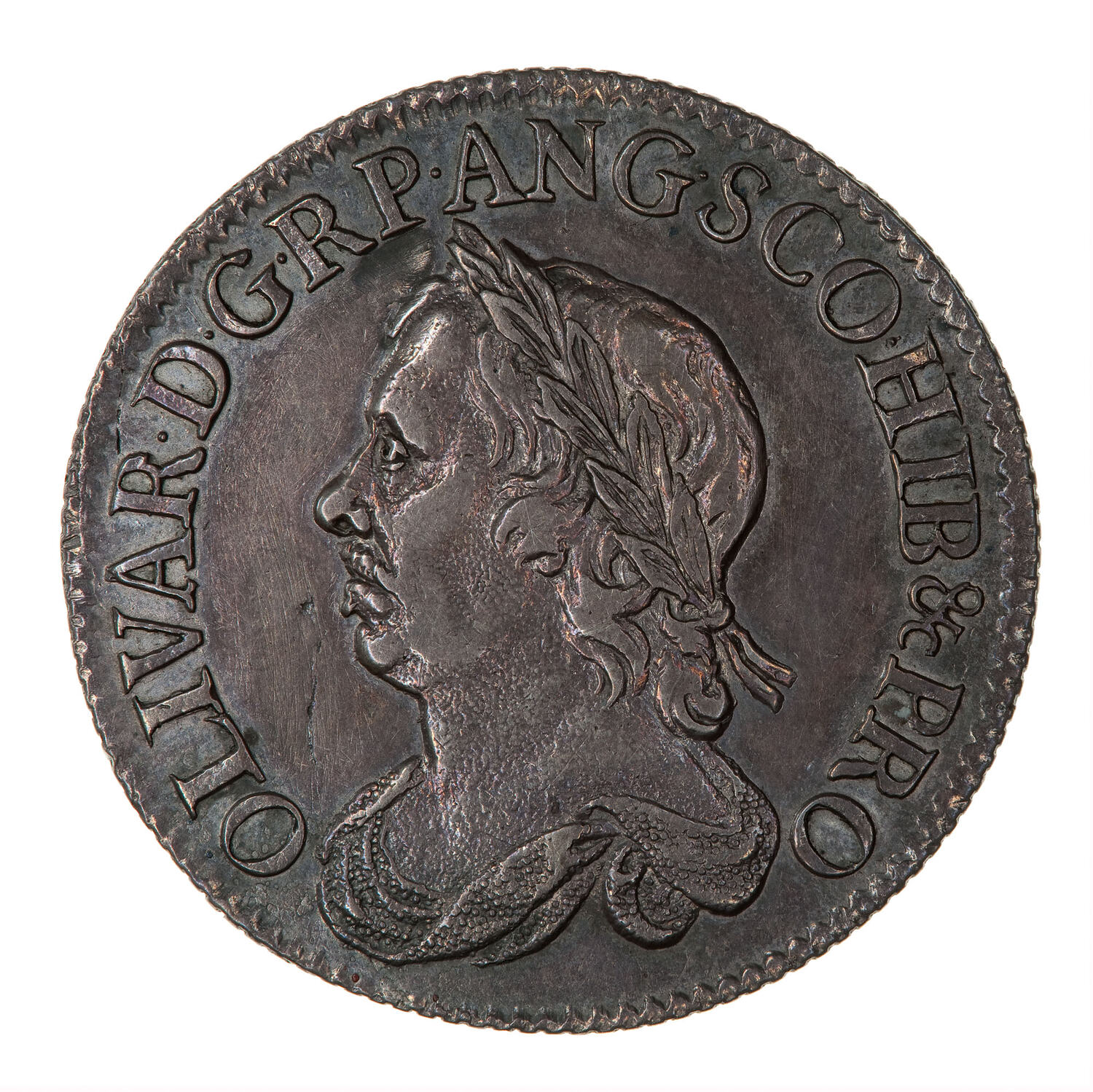Pattern Coin - 1 Shilling, Oliver Cromwell, Great Britain, 1658