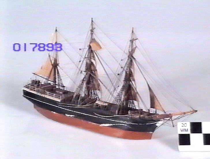 Sailing Ship Model - Barque, Armistice