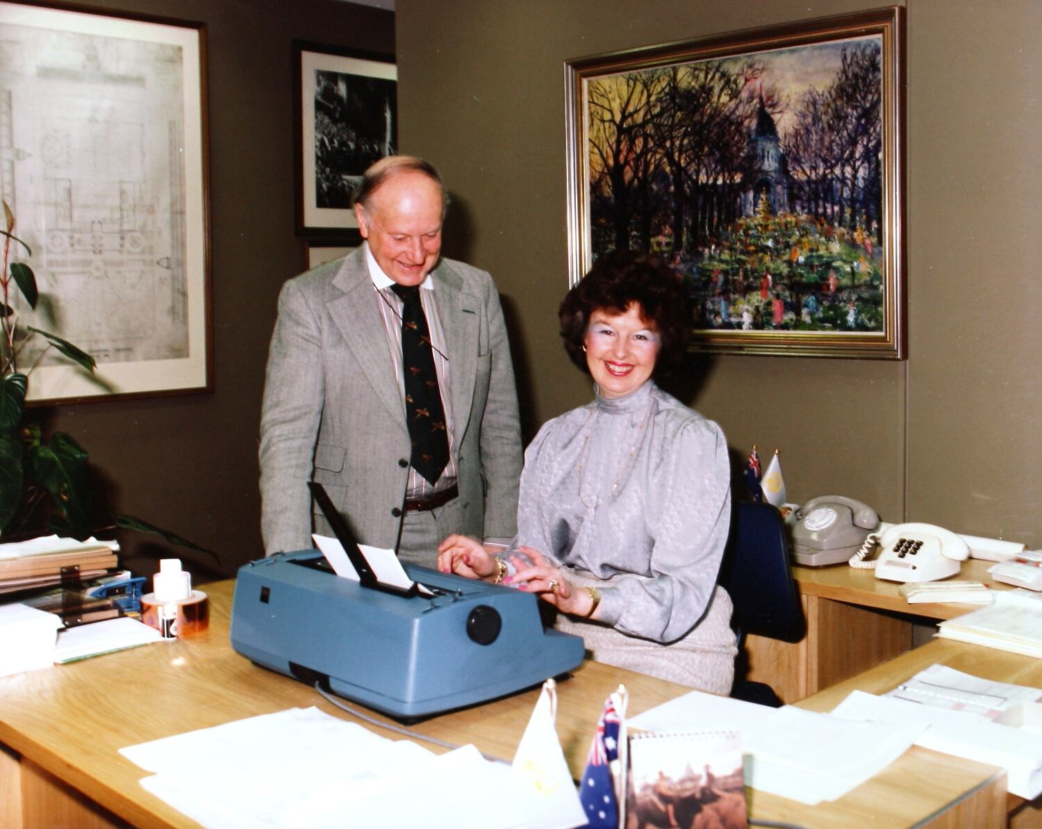 Photograph - Farewell to Ruth Bowman, Centennial Hall, Royal Exhibition ...