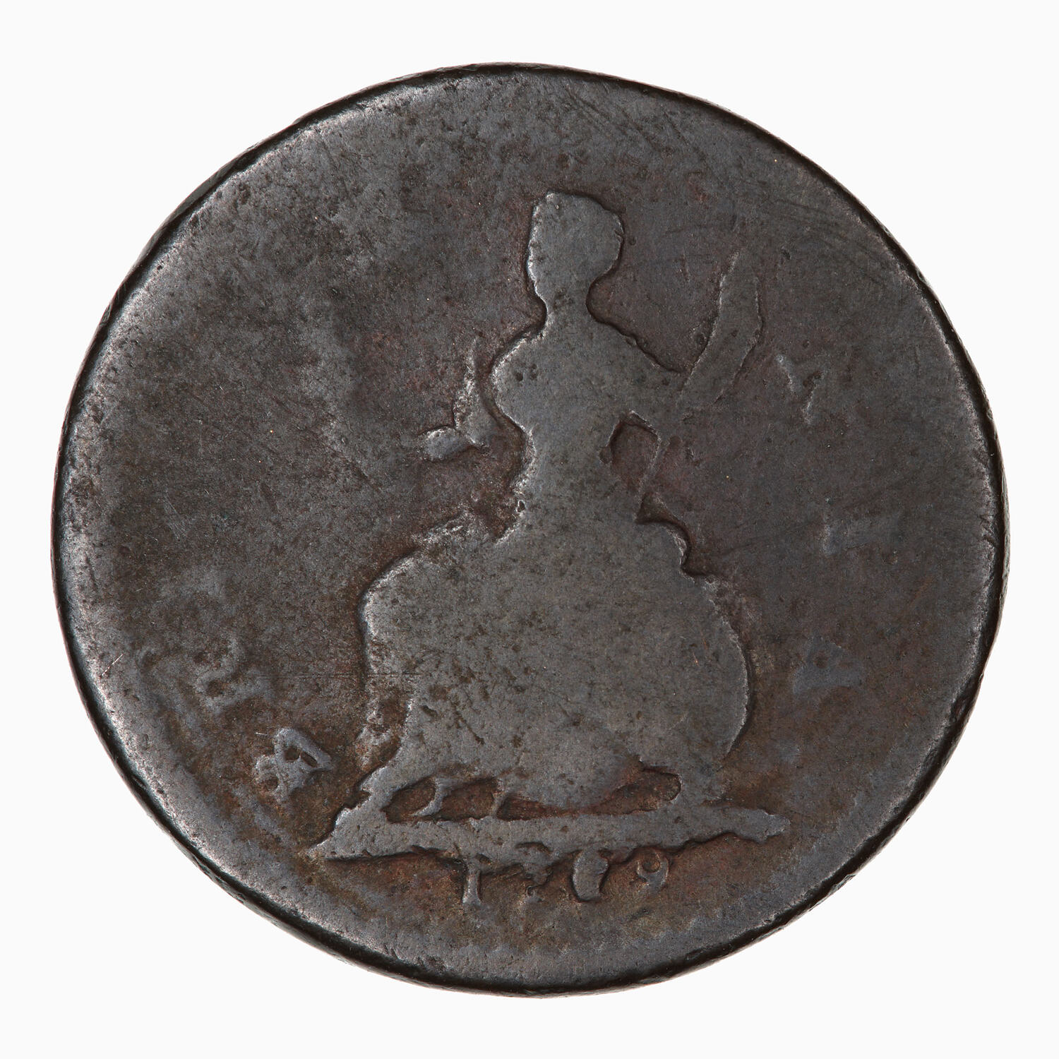 Coin - Farthing, George I, Great Britain, 1719