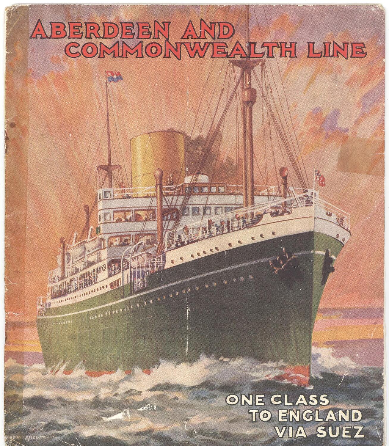 Booklet - 'Aberdeen & Commonwealth Line', Aberdeen & Commonwealth Line ...