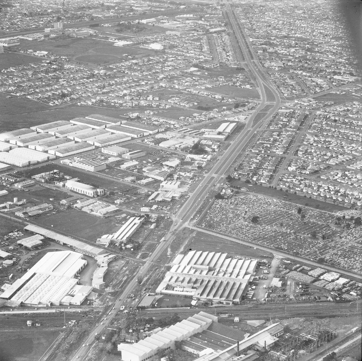 Negative - Aerial View of Brooklyn, Victoria, 31 Dec 1964