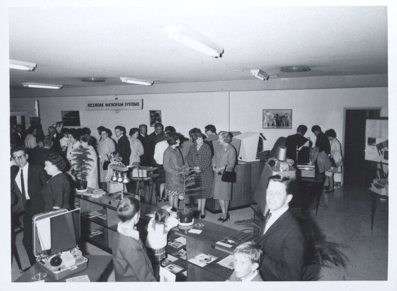 Photograph - Kodak Australasia Pty Ltd, Crowd Viewing 'Recordak ...