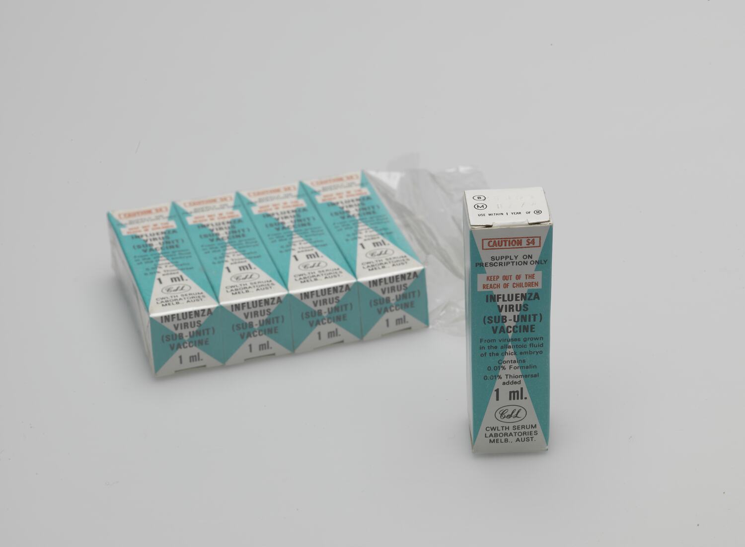 Vaccine Pack - Influenza Virus, 1ml, 1974