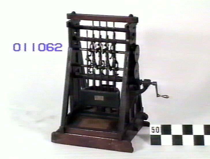 Stamp Battery Model - Hope's Patent Compound 9-Head, 1865