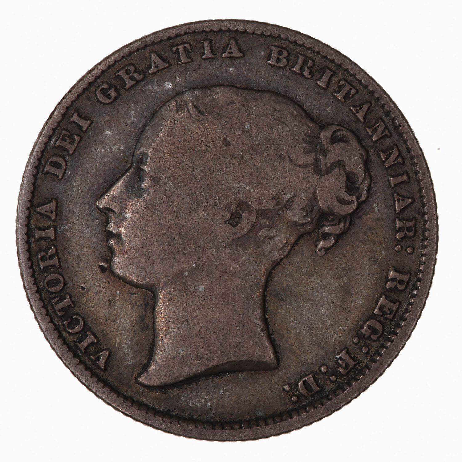 Coin - Shilling, Queen Victoria Great Britain, 1865