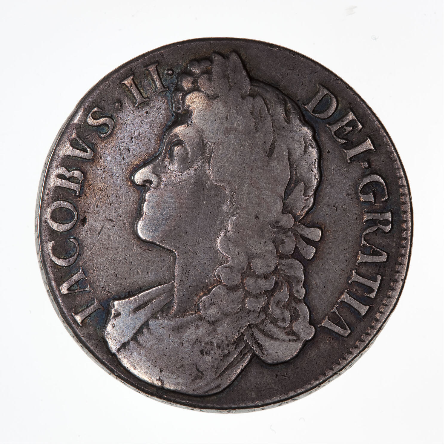 Coin - Crown, James II, Great Britain, 1688