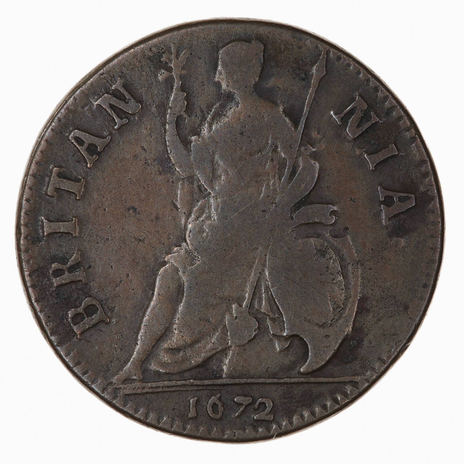 Coin - Farthing, Charles II, Great Britain, 1672