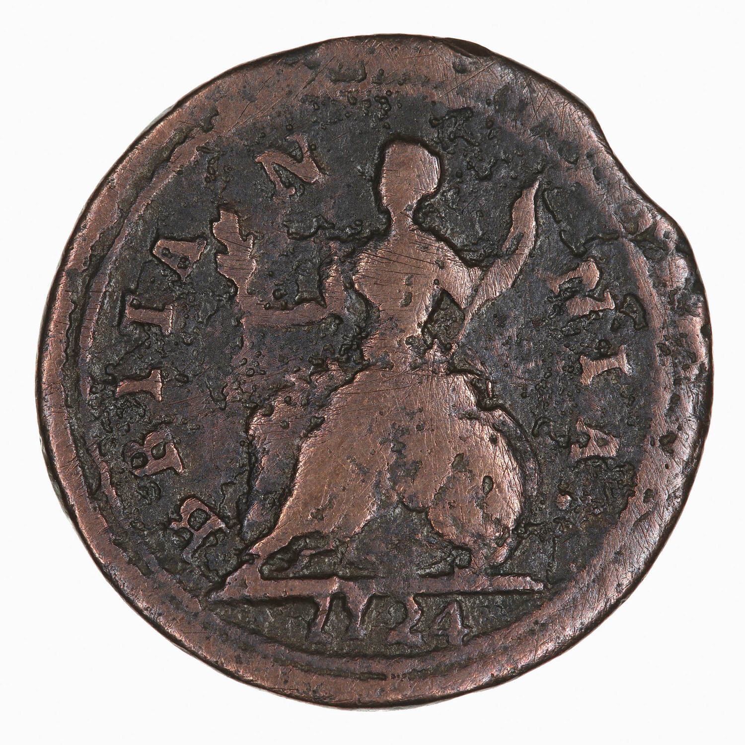 Coin - Crown (5 Shillings), Queen Anne, Great Britain, 1707