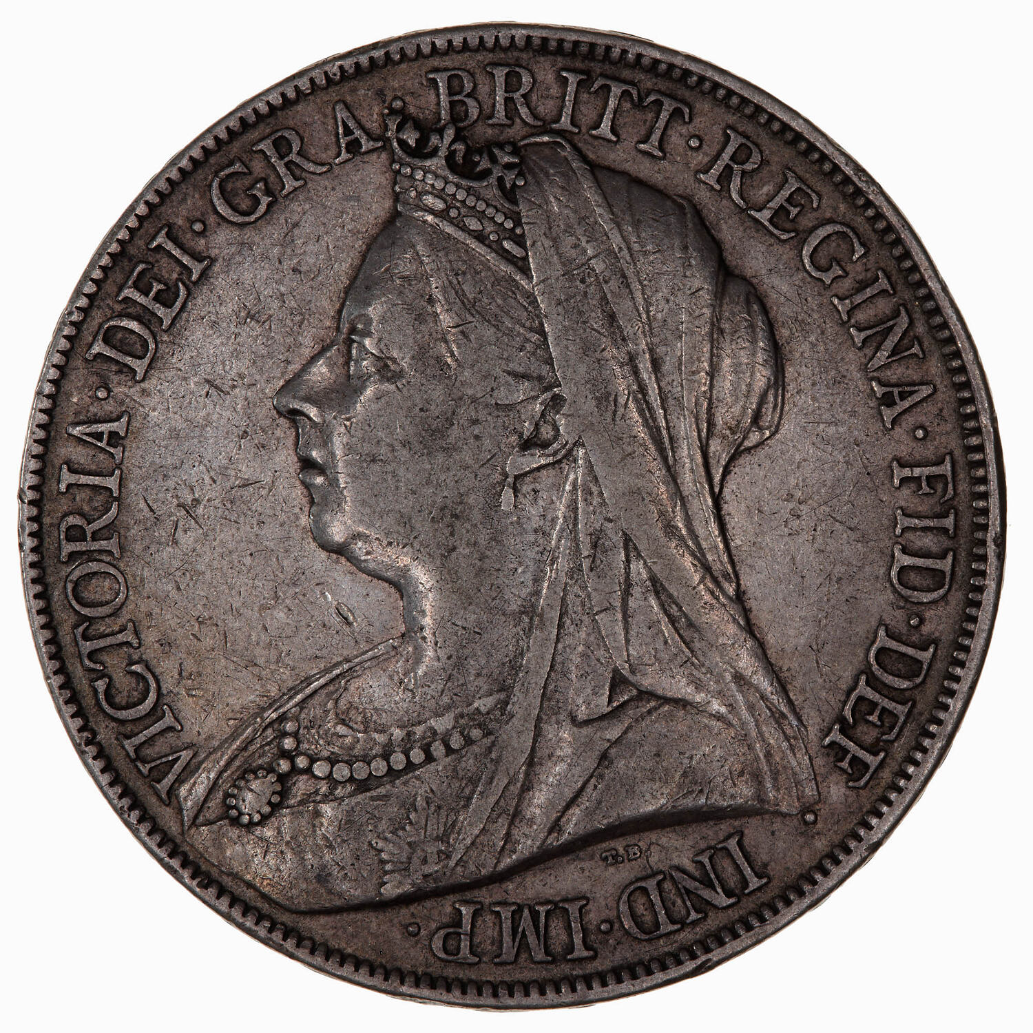 Coin - Crown, Queen Victoria, Great Britain, 1900