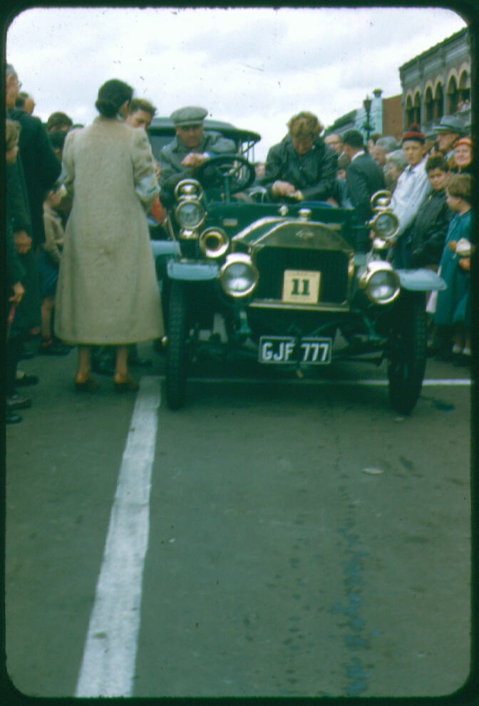 Slide - Vintage Car Rally, Olympic Games, Melbourne, 1956