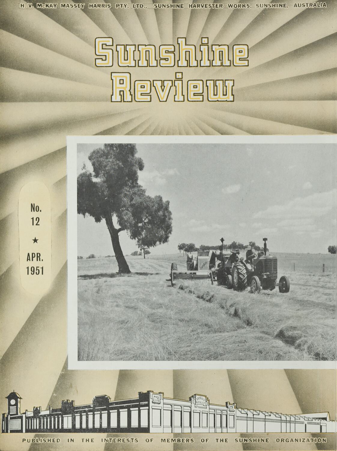 Magazine - Sunshine Review, No 12, Apr 1951