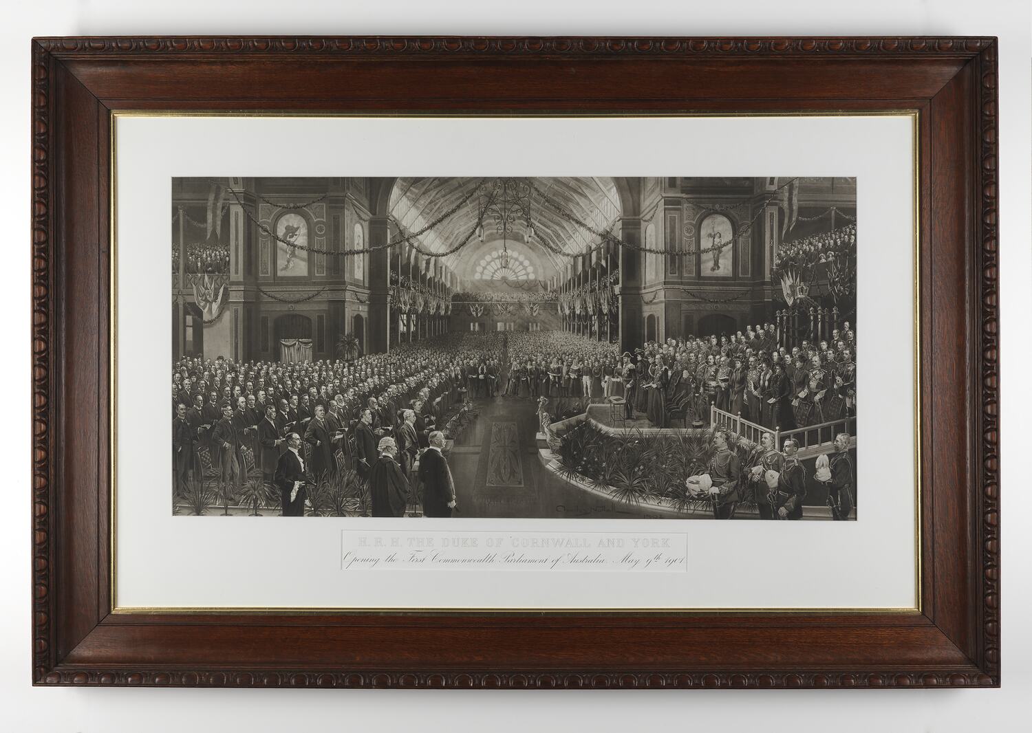 Photogravure - Opening of Parliament, Charles Nuttall, Goupil et Cie ...