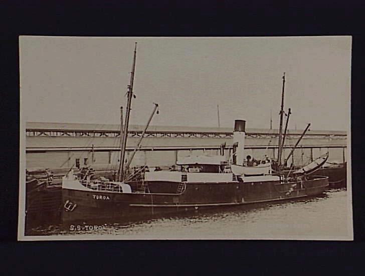 Postcard - SS Toroa Bound for Macquarie Island, Hobart, Tasmania, circa ...