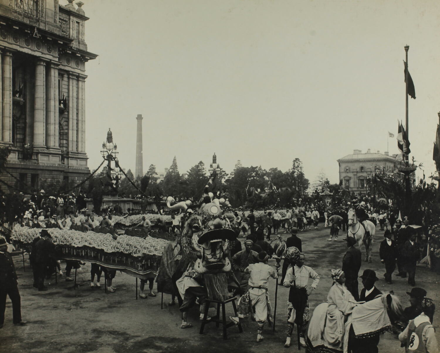Photograph - 'The Chinese Procession', Melbourne, May 1901