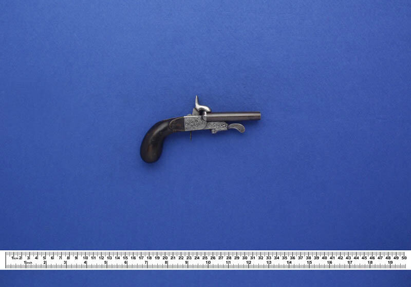 Pistol - Pin Fire, Double Barrelled