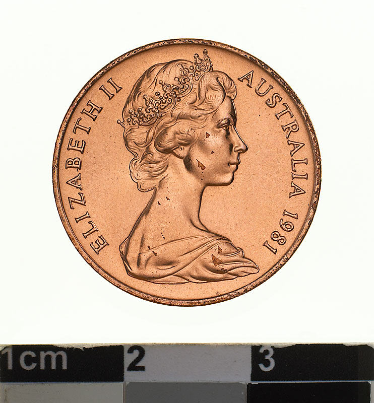 Coin - 2 Cents, Australia, 1981