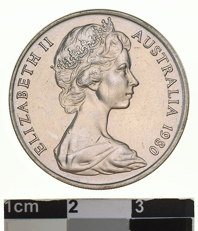 Coin - 20 Cents, Australia, 1980