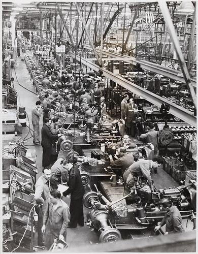 Photograph - Massey Ferguson, Assembly Track, Banner Lane, Coventry ...