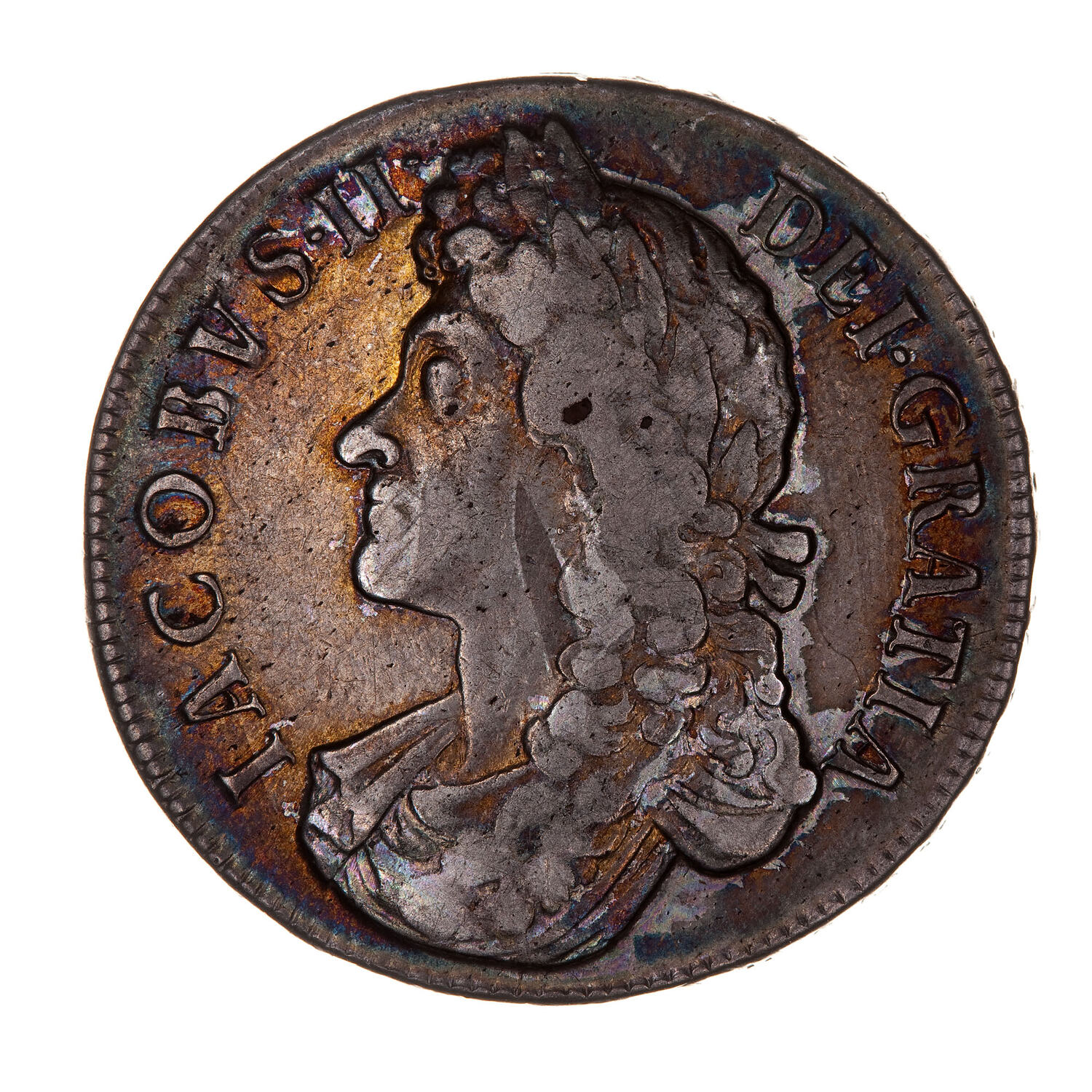 Coin - Crown, James II, Great Britain, 1688