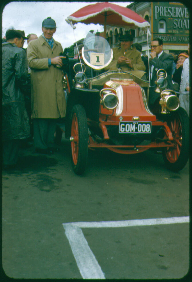 Slide - Vintage Car Rally, Olympic Games, Melbourne, 1956