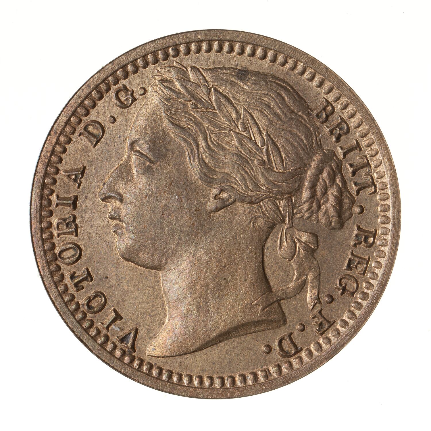 Proof Coin - 1/3 Farthing, Malta, 1878