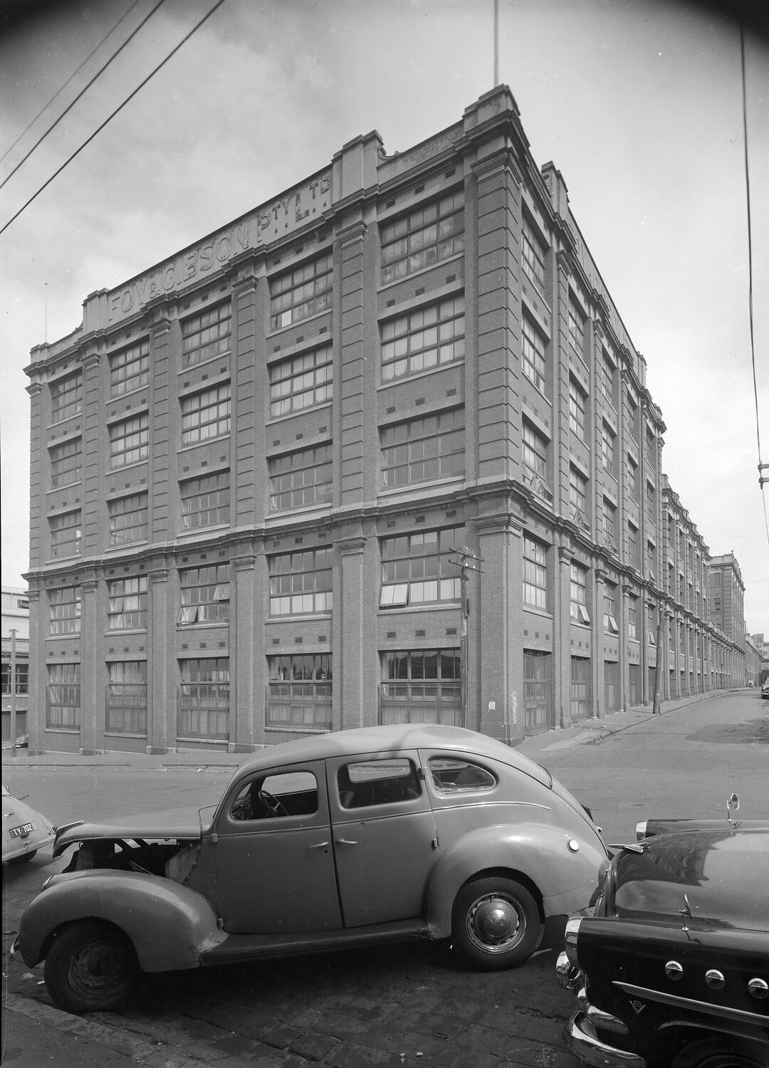 Negative - Foy & Gibson Building, Collingwood, Victoria, 1955