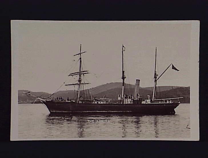 Postcard - SS Aurora in Harbour, Hobart, Tasmania, circa 1910s