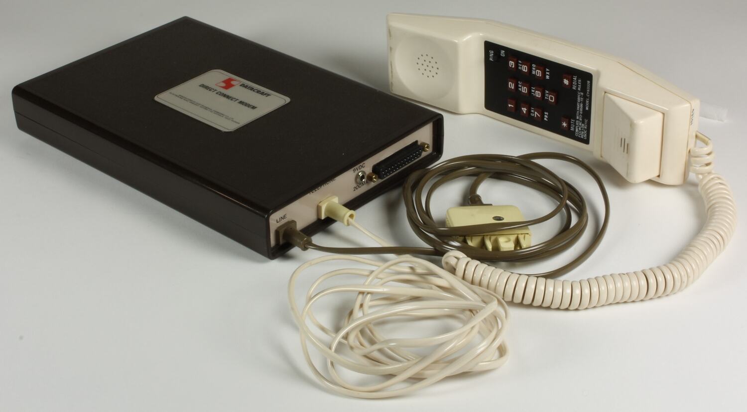 Modem & Handset - 5003M Datacraft, circa 1985