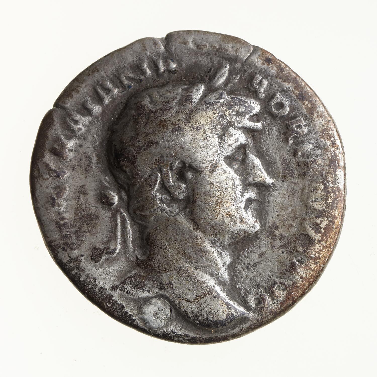 Coin - Denarius, Emperor Hadrian, Ancient Roman Empire, 119-122 AD