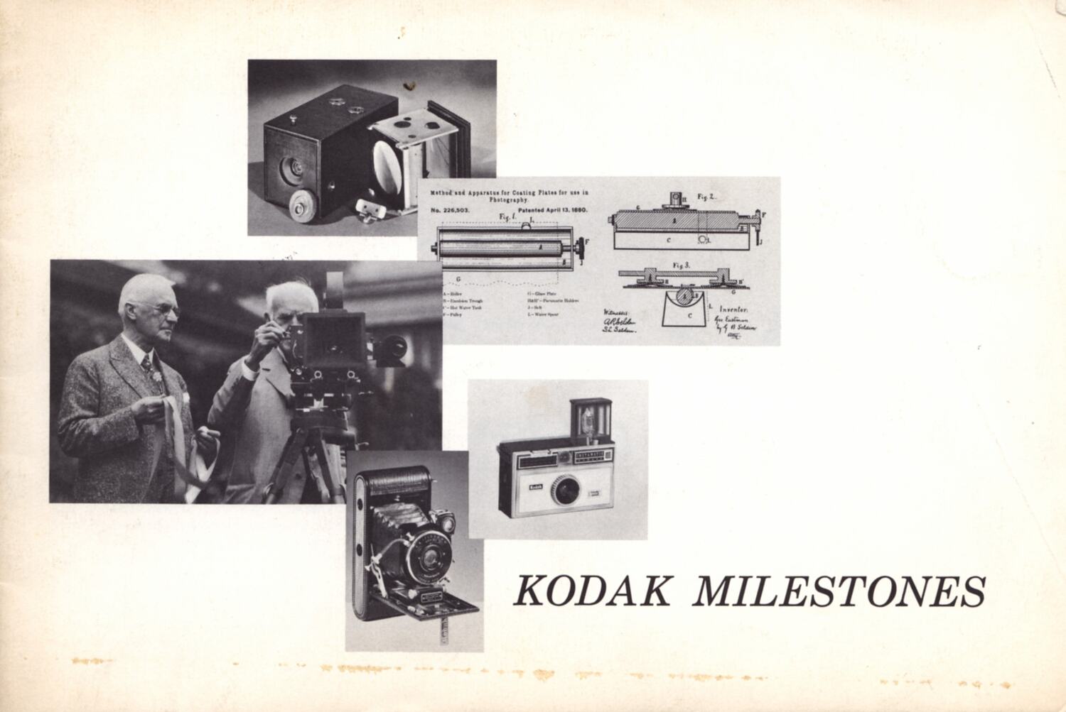 Booklet - Eastman Kodak Company, 'Kodak Milestones', Rochester, New ...