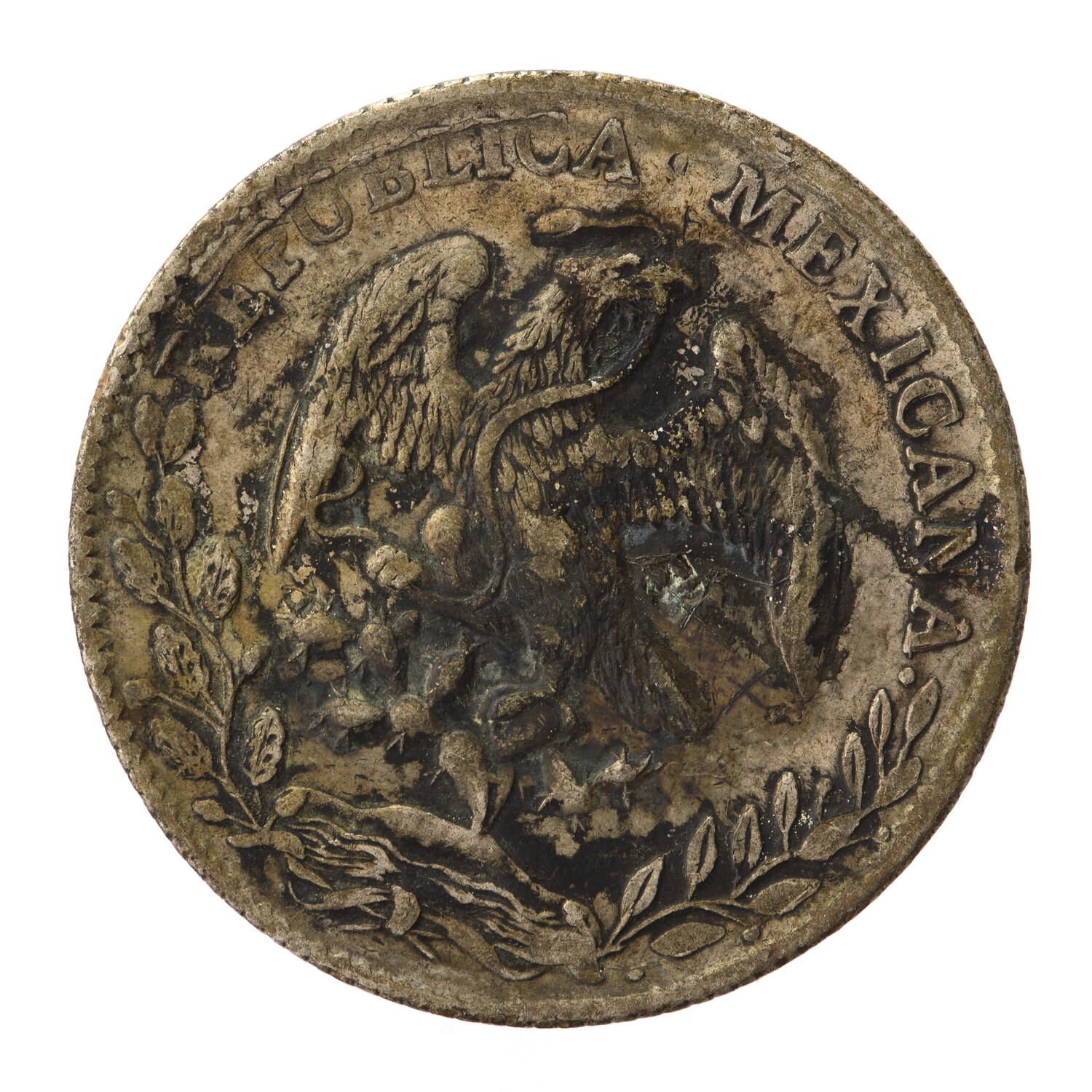 Coin - 8 Reales, Mexico, 1886, Recovered 1914