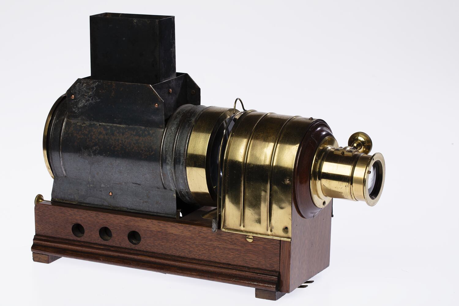 Projector - Woodbury & Marcy, Magic Lantern, Sciopticon, circa 1880-1900