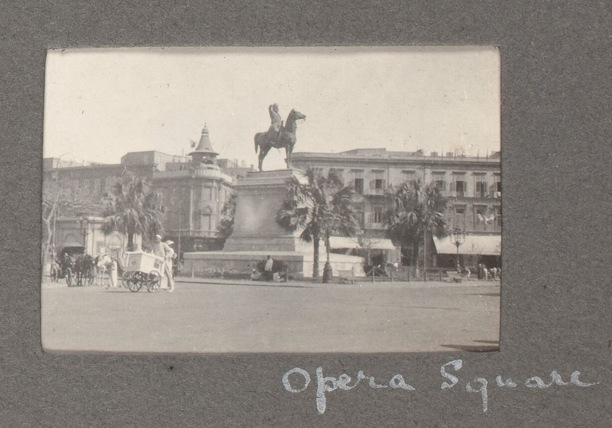 Photograph - 'Opera Square', Cairo, Egypt, World War I, 1915-1917