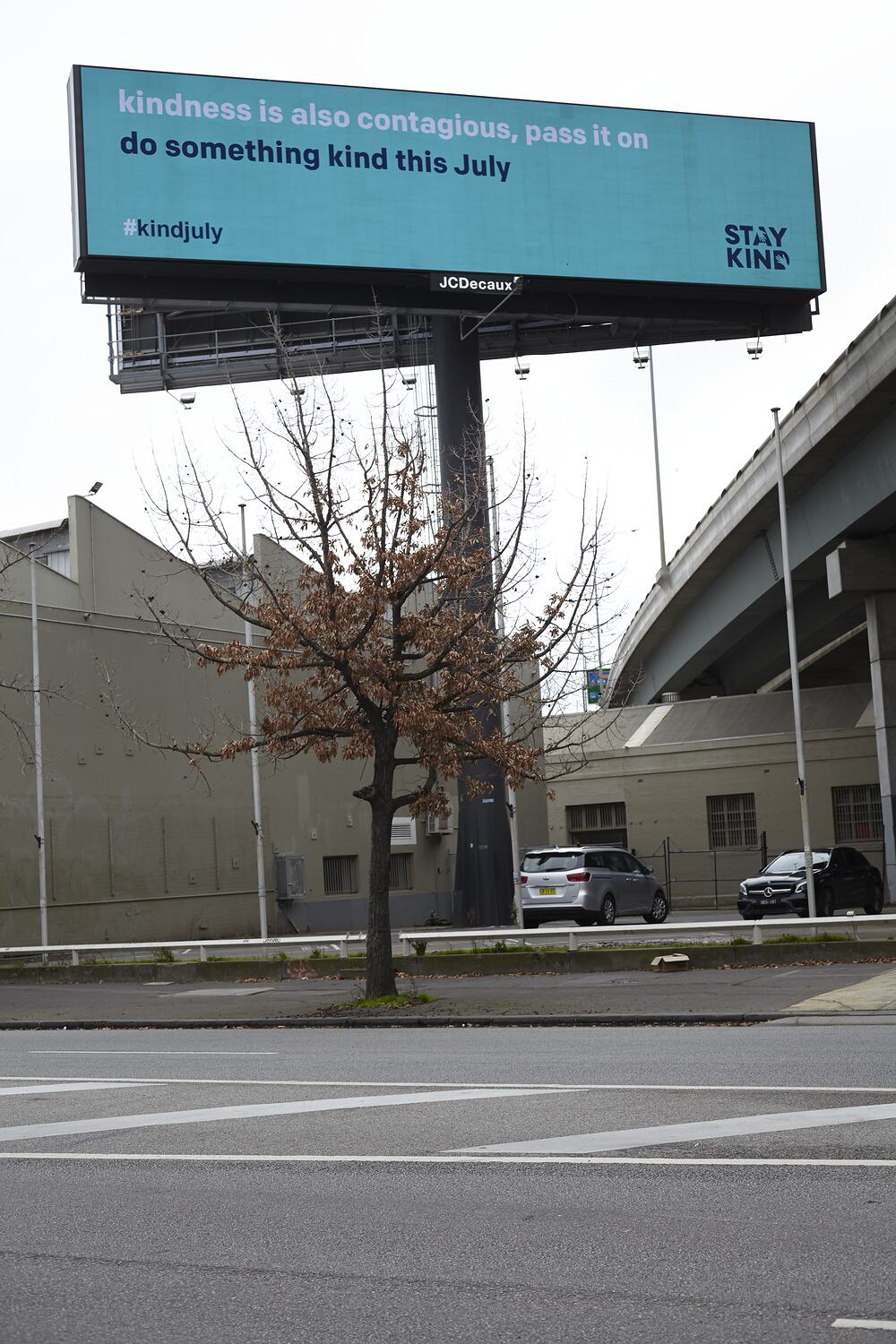 Digital Photograph - Billboard, 'Kindness is also Contagious, Pass it ...