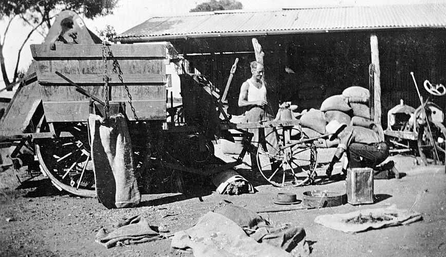 Negative - Manangatang, Victoria, 1933