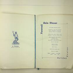 Menu - 'Gala Dinner', T/V Fairstar, 13 Jan 1968