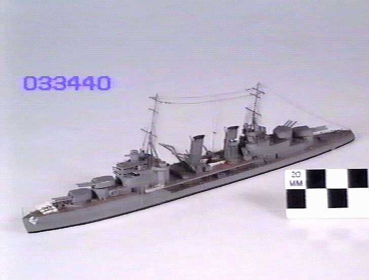 Naval Ship Model - Light Cruiser, HMS Edinburgh