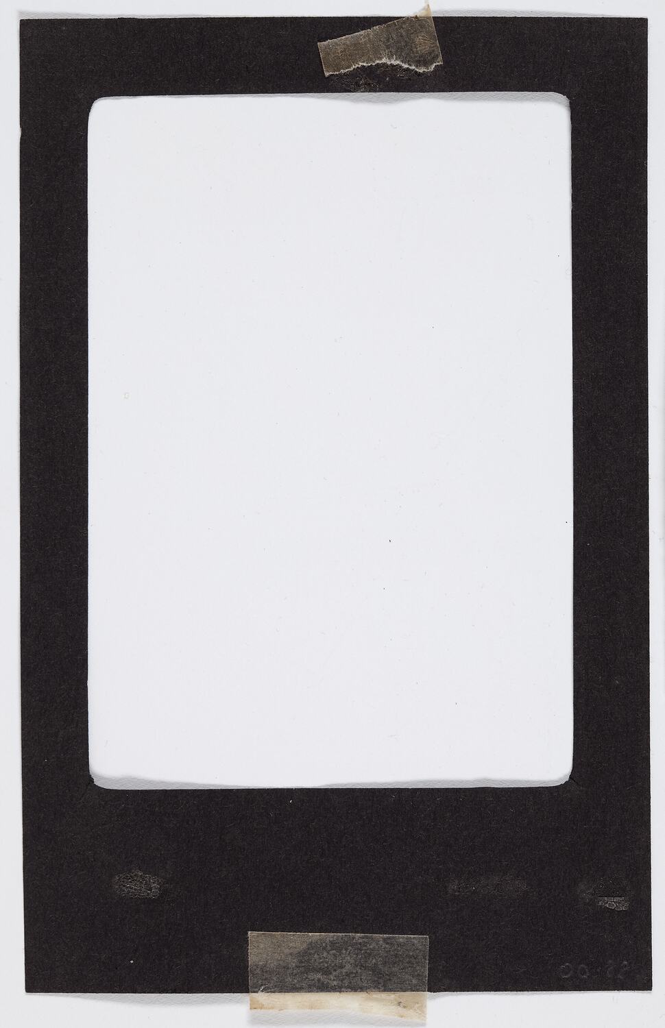 Negative Vignette - Large Rectangle, circa 1900