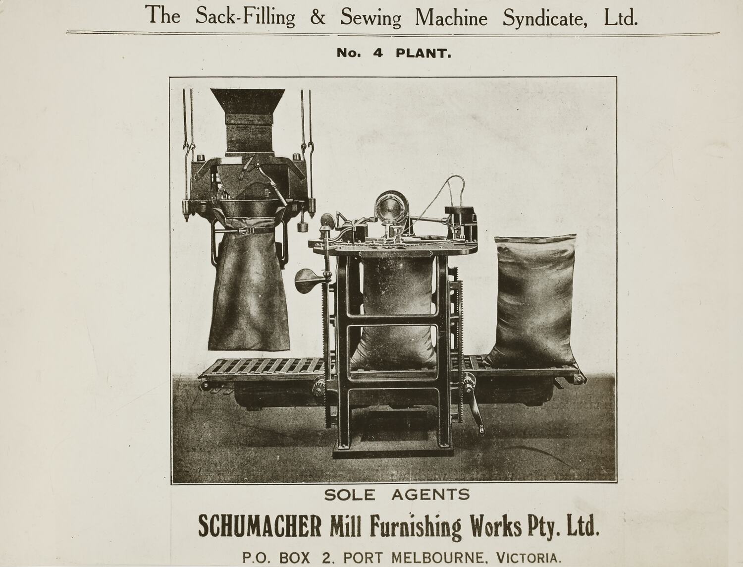 Photograph - Schumacher Mill Furnishing Works, 'Sack-Filling & Sewing ...