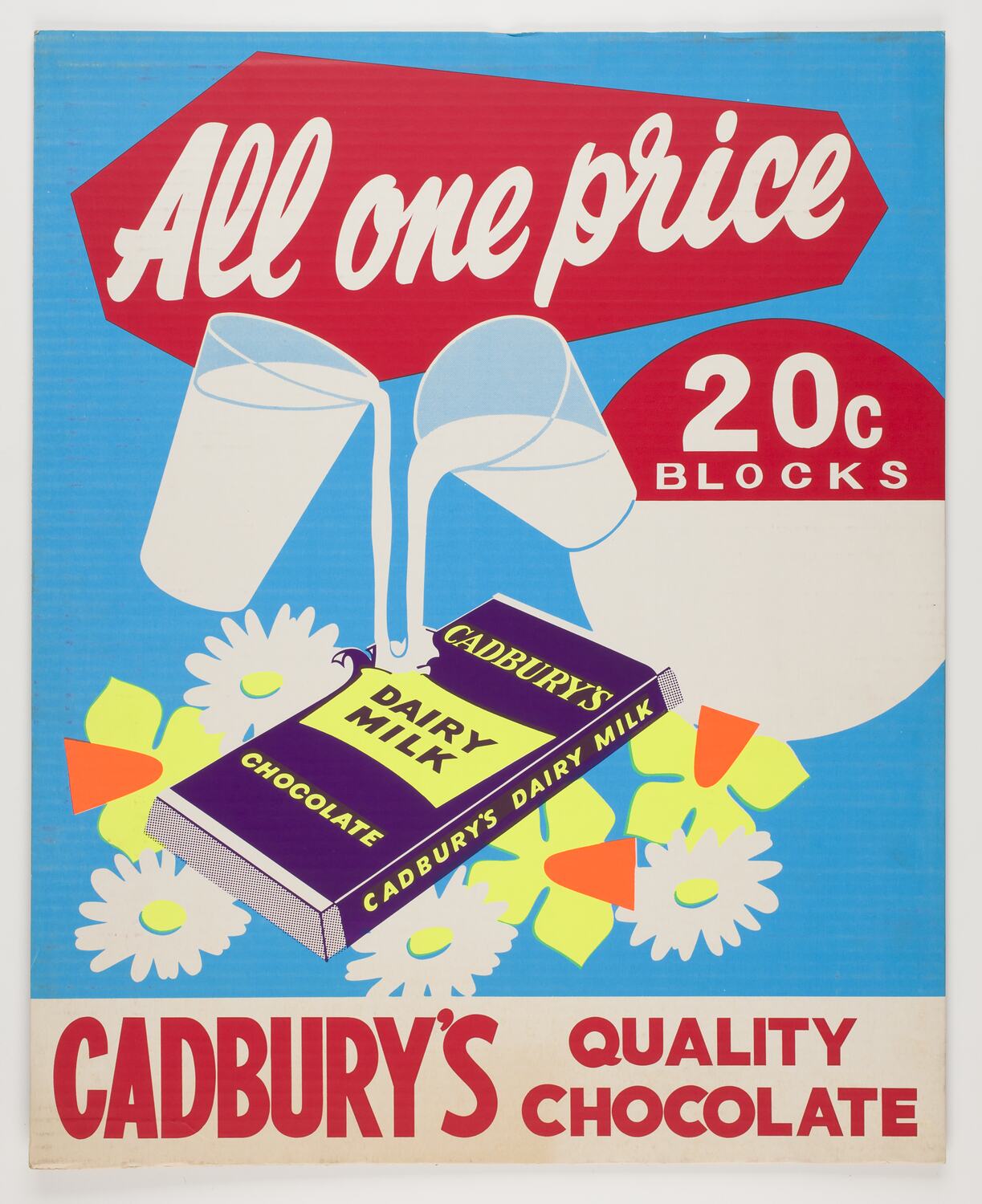 Sign - Cadbury's Chocolate, circa 1970
