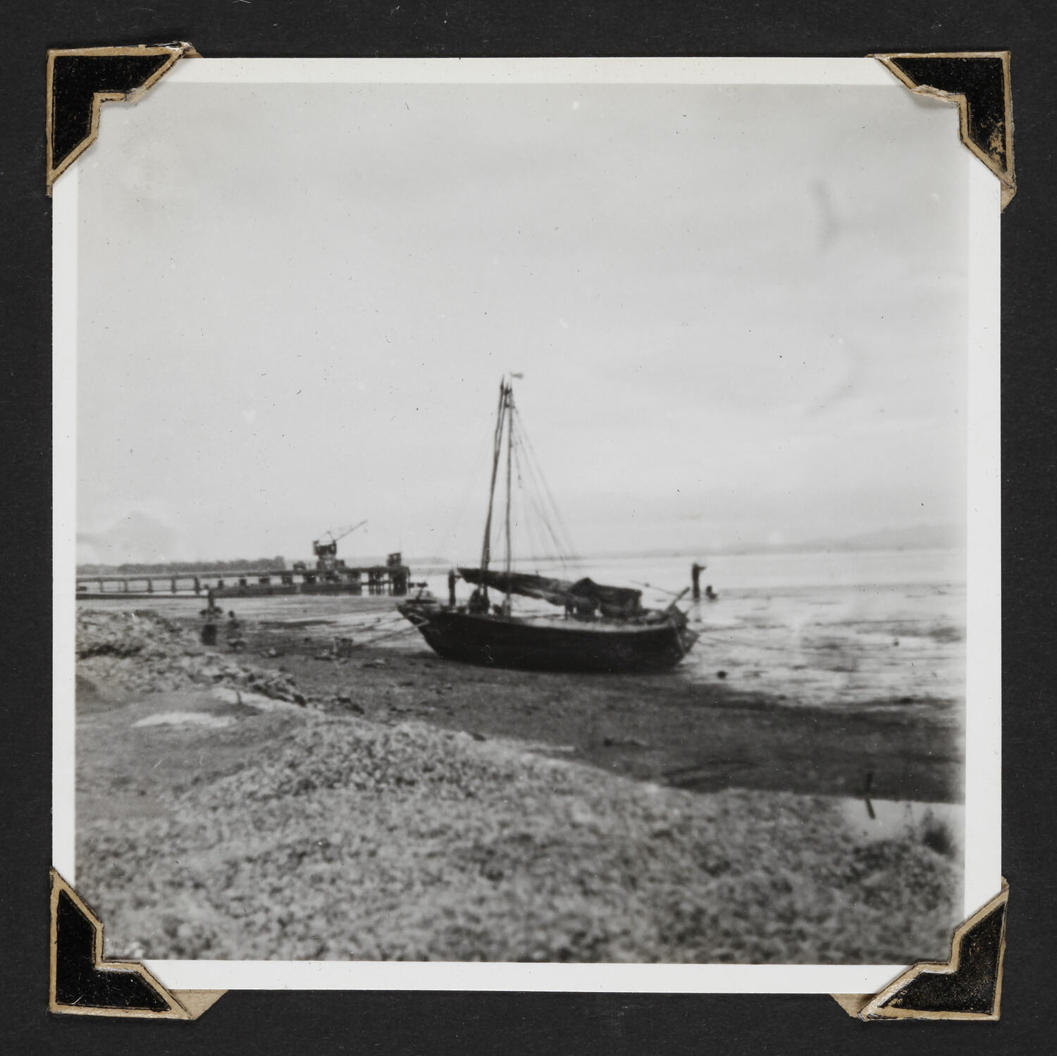Photograph - 'Johore Straits Foreshore', Singapore, 1941