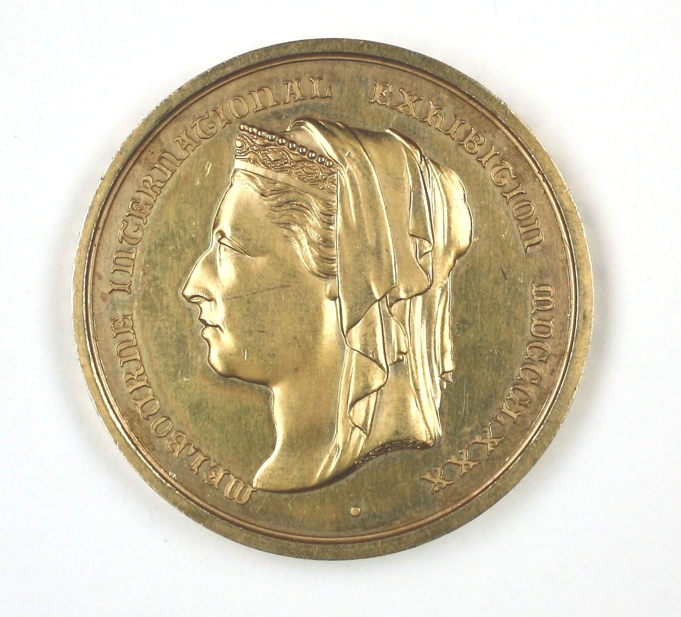 Medal - Gold Prize, W J Clarke MLC, Melbourne International Exhibition ...